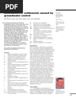 Rock Mass Rating System (After Bieniawski 1989) | PDF | Materials | Geology