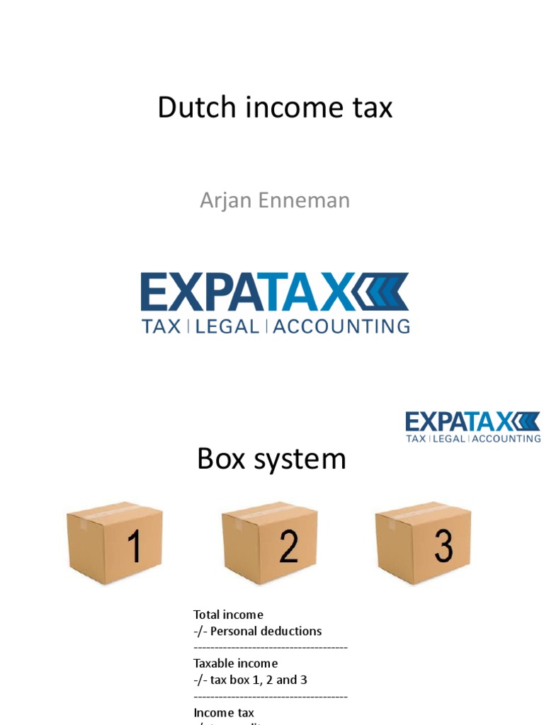 Dutch Income Tax Overview and Deductions | PDF | Tax Deduction | Tax ...