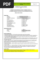 Water Spray System Design NFPA15 With Calculations | PDF