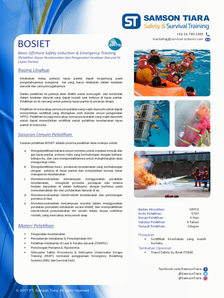 BOSIET | PDF