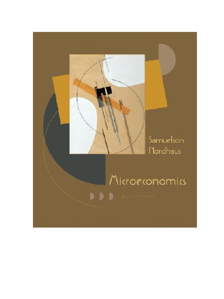 Microeconomia - Samuelson Nordhaus | PDF | Economia | Economias