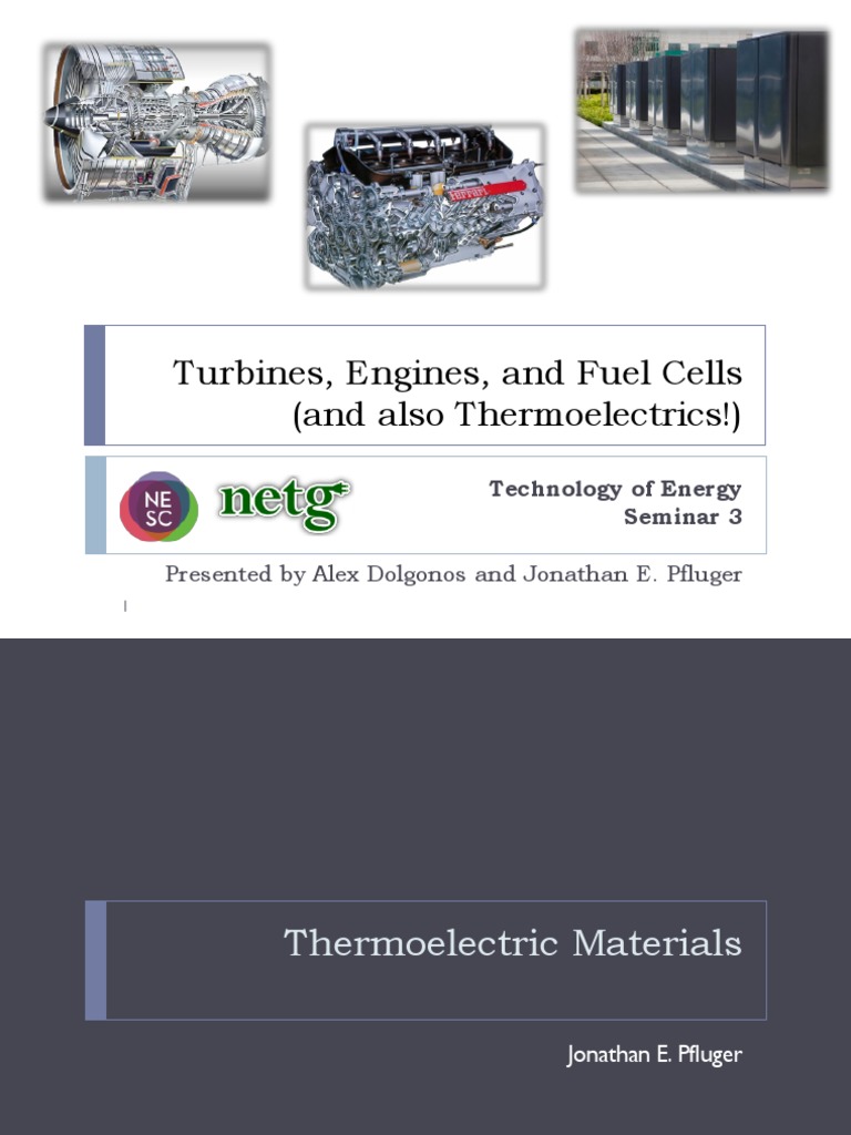 Turbines, Engines, and Fuel Cells | PDF | Internal Combustion Engine ...