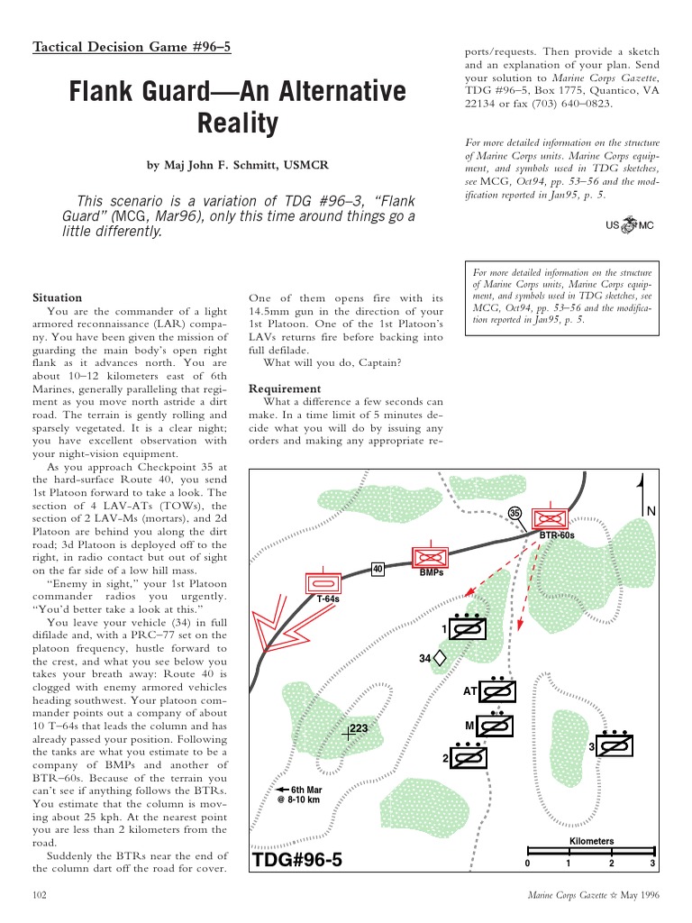 Flank Guard - An Alternative Reality | PDF | Platoon | Conflicts