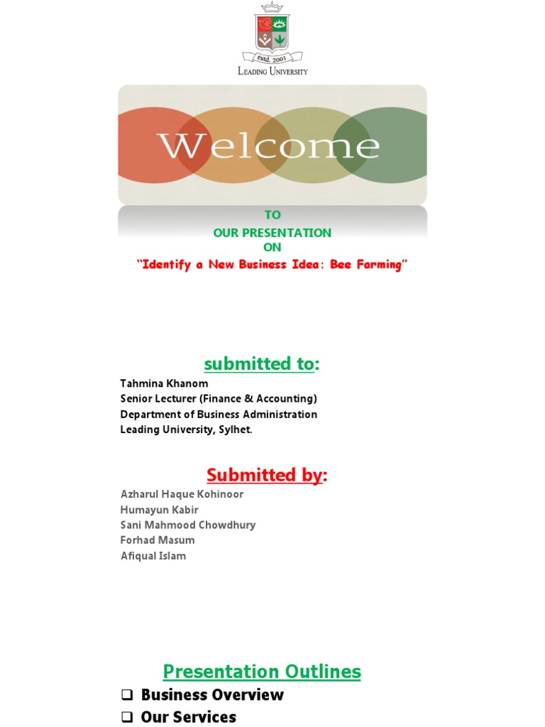 Bee Farming Business Idea | PDF | Honey Bee | Bees
