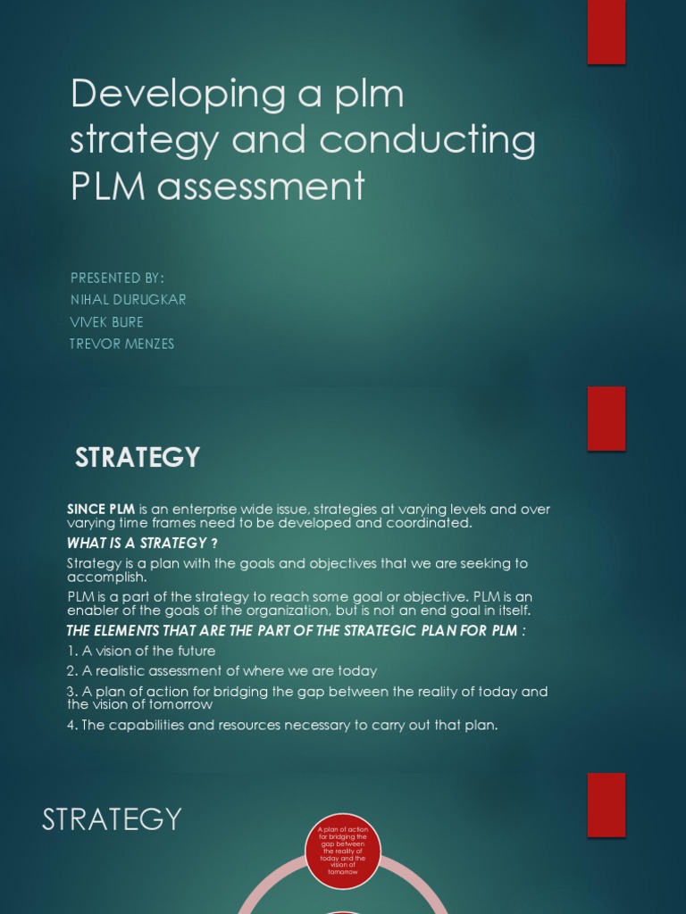 Developing A PLM Strategy and Conducting PLM Assessment | PDF