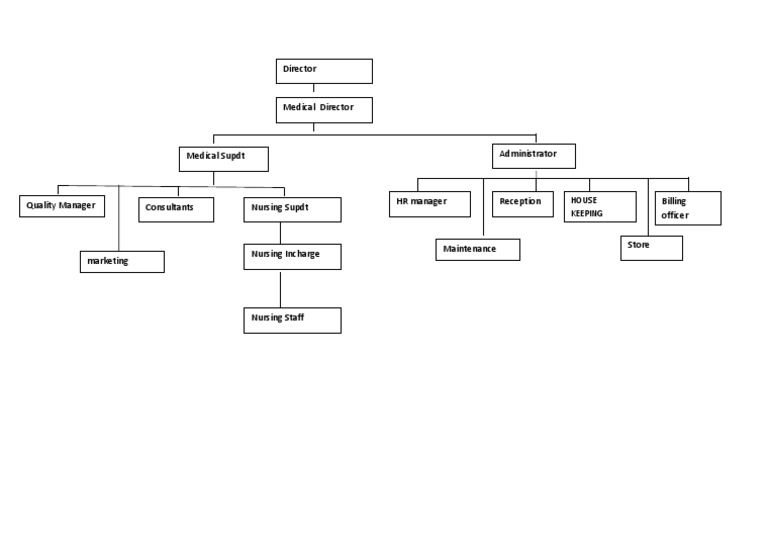 Organogram Hospital | PDF