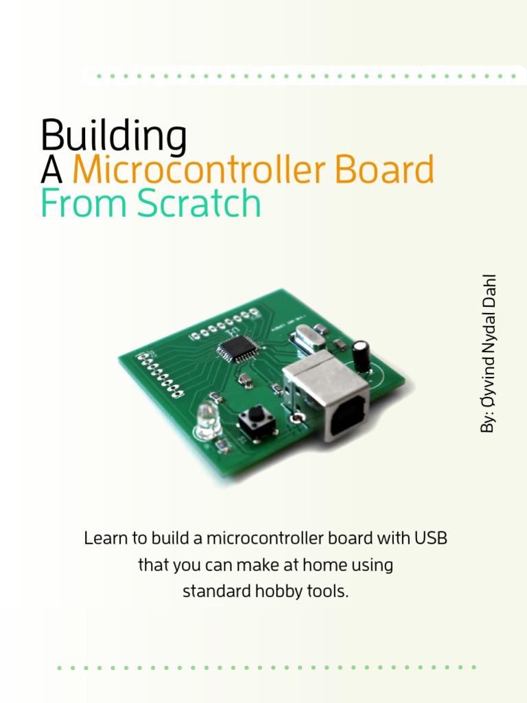 Building A Microcontroller Board From Scratch | PDF | Microcontroller | Pic Microcontroller