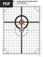 Improved M4_AR15 Carbine Zero Target 100M | Weapon Design | Rifle