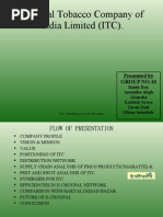 ITC Distribution Channel | PDF | Retail | Packaging And Labeling