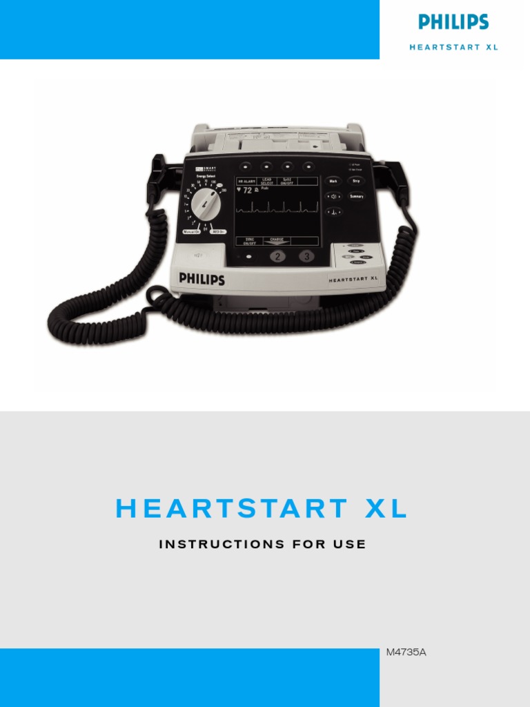 Philips Heartstart XL - User Manual | Artificial Cardiac Pacemaker ...