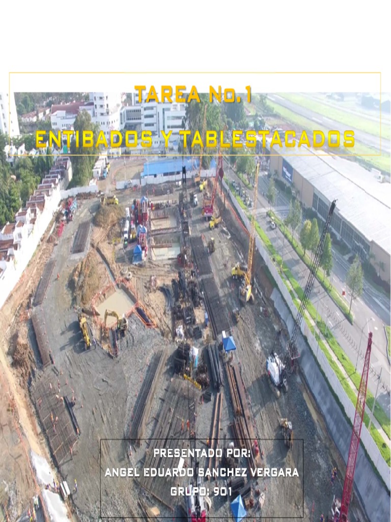 Tipos de Entibados en Excavaciones | PDF | Ingeniería de Edificación ...