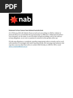 NAB Bank Statement | PDF | Credit Card | Debits And Credits