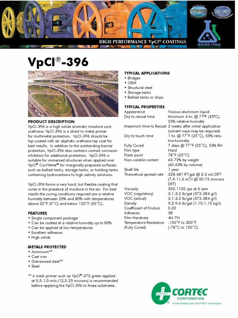 Vpci - 396: Typical Applications | PDF | Humidity | Materials