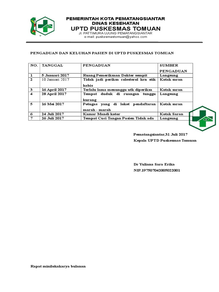 Bukti Pengaduan | PDF