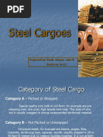 Steel Cargo Handling Guidelines | PDF | Cargo | Ships