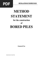 Method of Statement For Coring Work | PDF