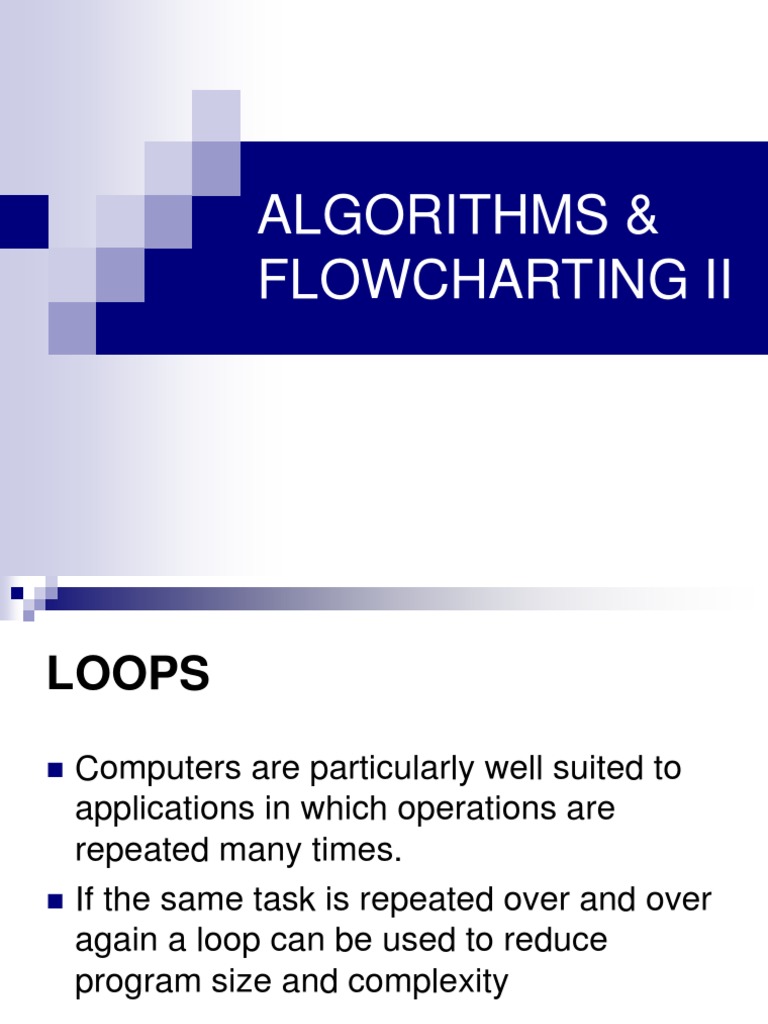 Algorithms and Flowcharts 2 | PDF | Algorithms | Discrete Mathematics