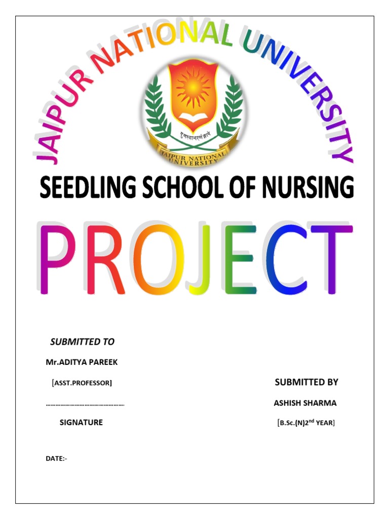 Project Front Page | PDF