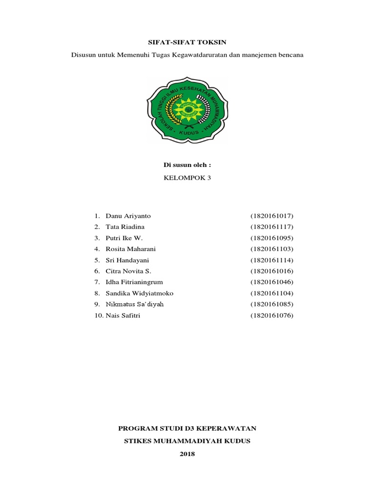 Sifat Racun | PDF