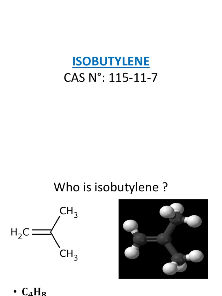 Isobutylene Presentation | Cracking (Chemistry) | Catalysis