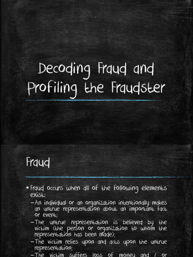 Understanding Fraud and Fraudsters | PDF | Fraud | Sarbanes–Oxley Act