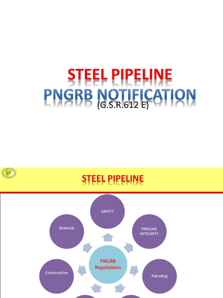 PNGRB Regulations General Concepts Followed Up in CGDs | PDF | Pipeline ...