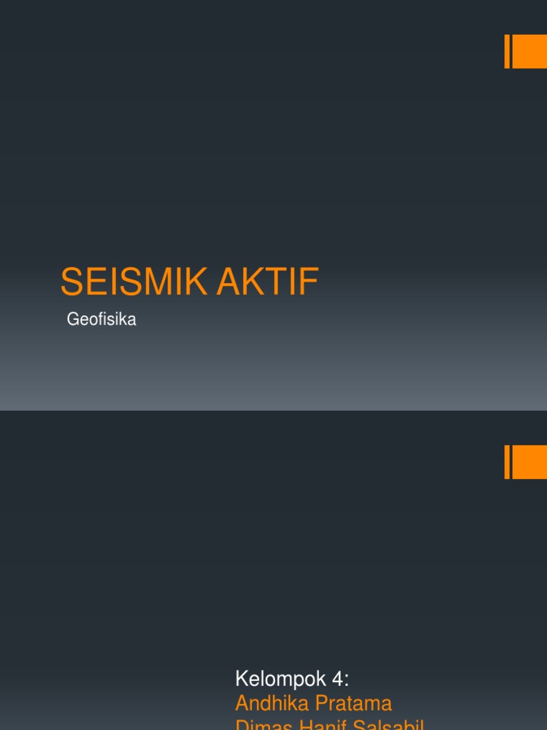 Metode Seismik dalam Eksplorasi Geofisika | PDF | Sains & Matematika