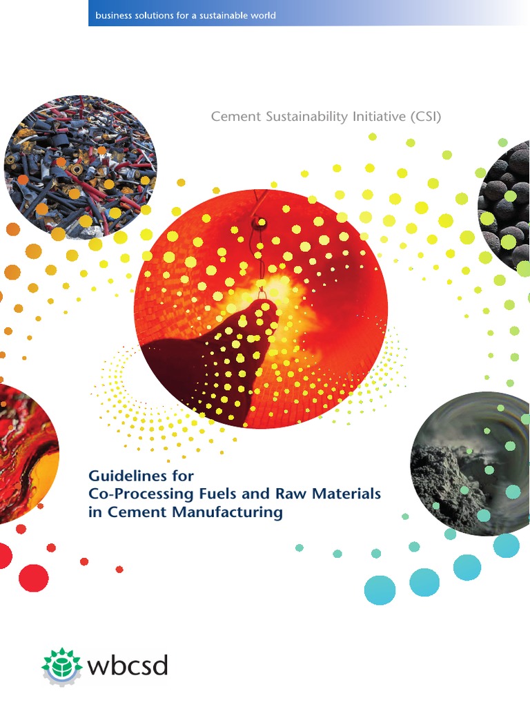 CSI Guidelines For Co-Processing Fuels and Raw Materials in Cement ...