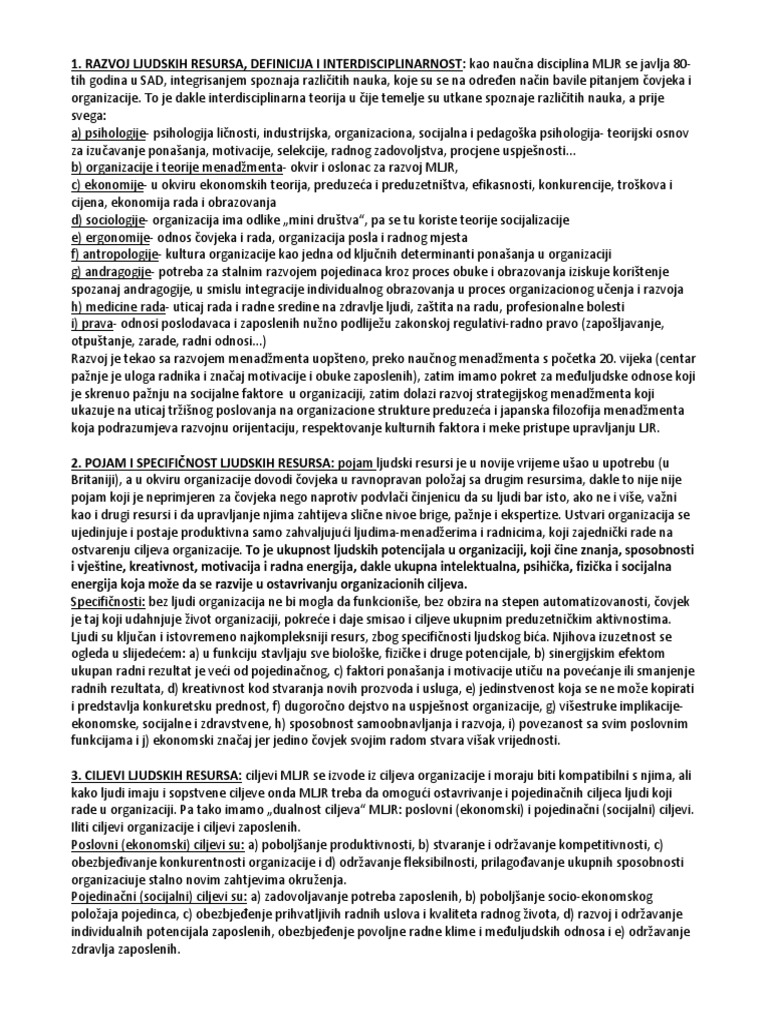 MLJR - I Kolokvij | PDF