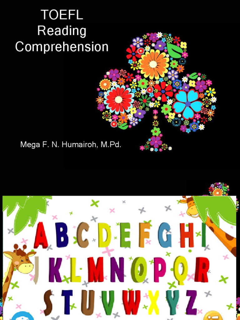 Toefl Reading Comprehension: Mega F. N. Humairoh, M.PD | PDF | Career ...