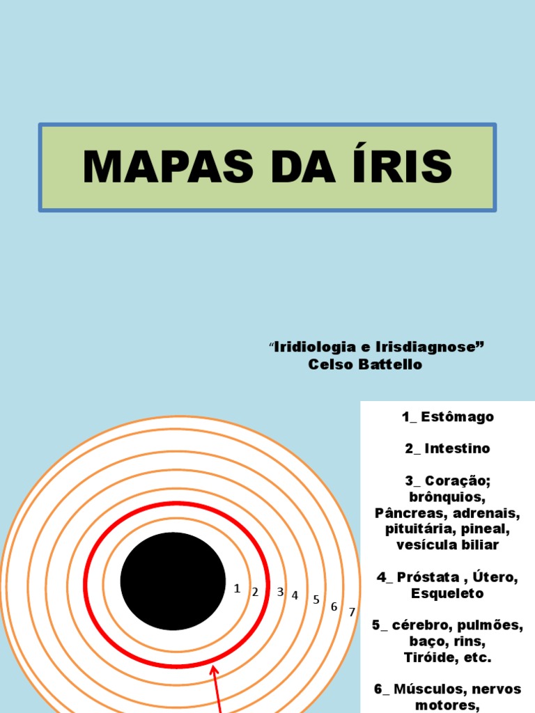 1.mapas Da Íris | PDF | Telencéfalo | Nervo