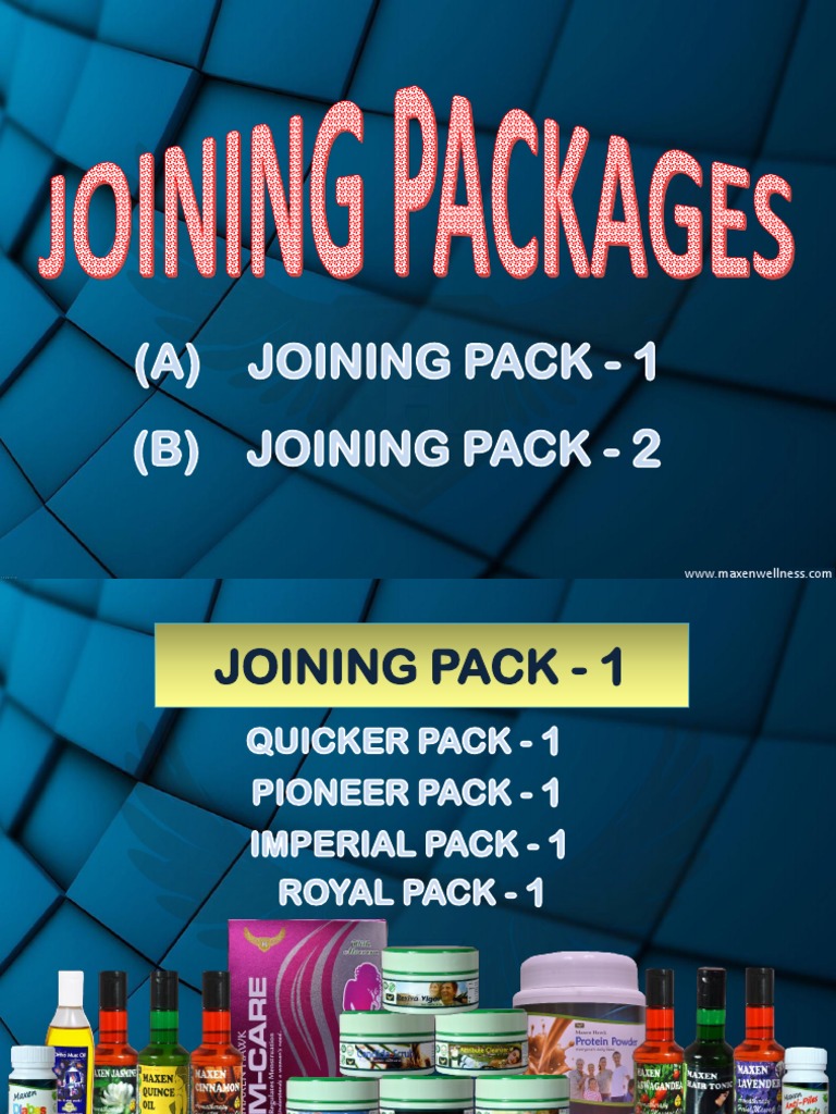 Joining Package | PDF | Cosmetics | Hygiene