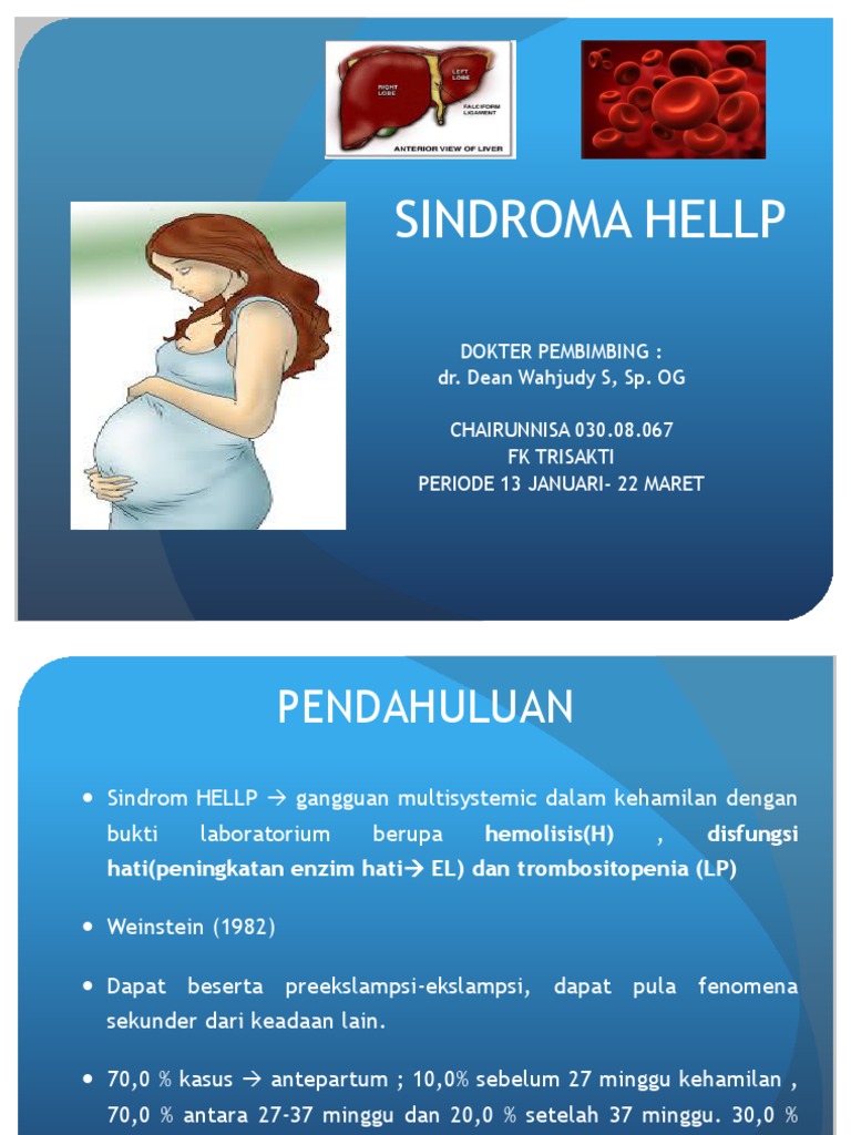 Hellp Sindrom Done | PDF | Pengembangan Diri | Sains & Matematika