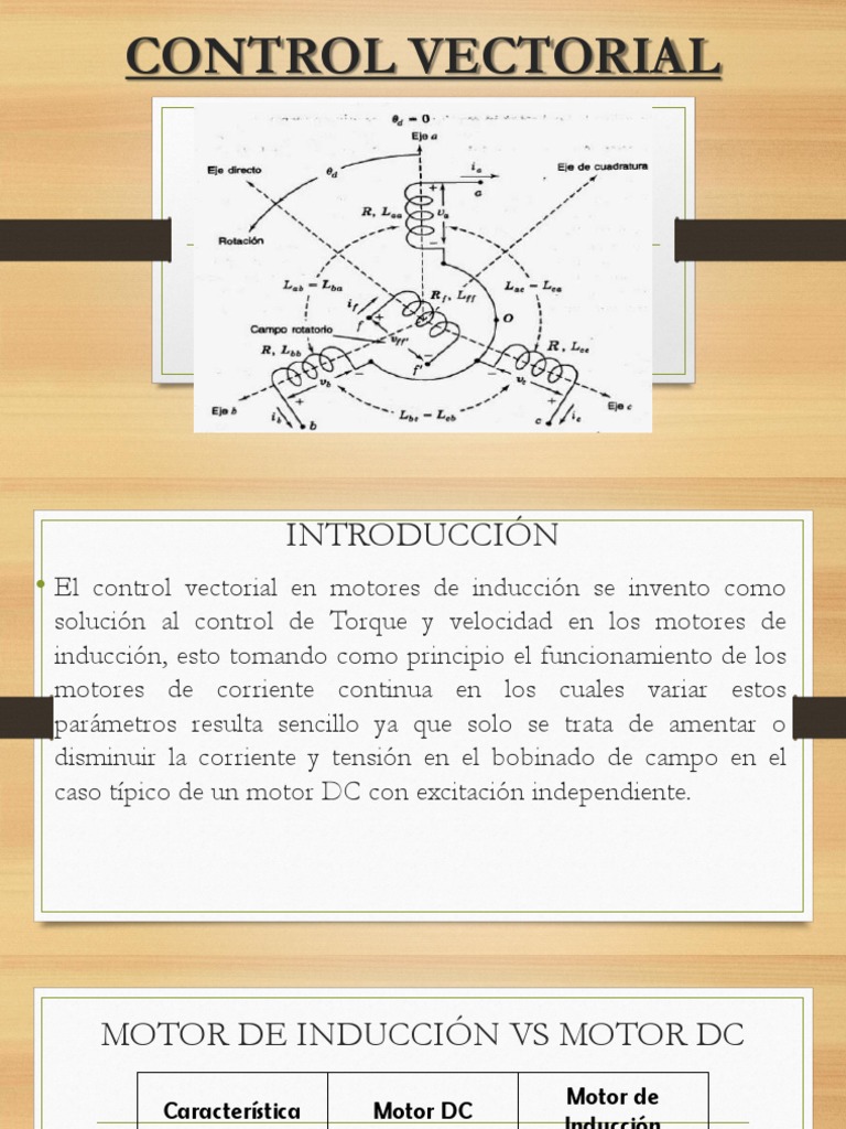 Control Vectorial 1 | PDF | Corriente eléctrica | Electromagnetismo