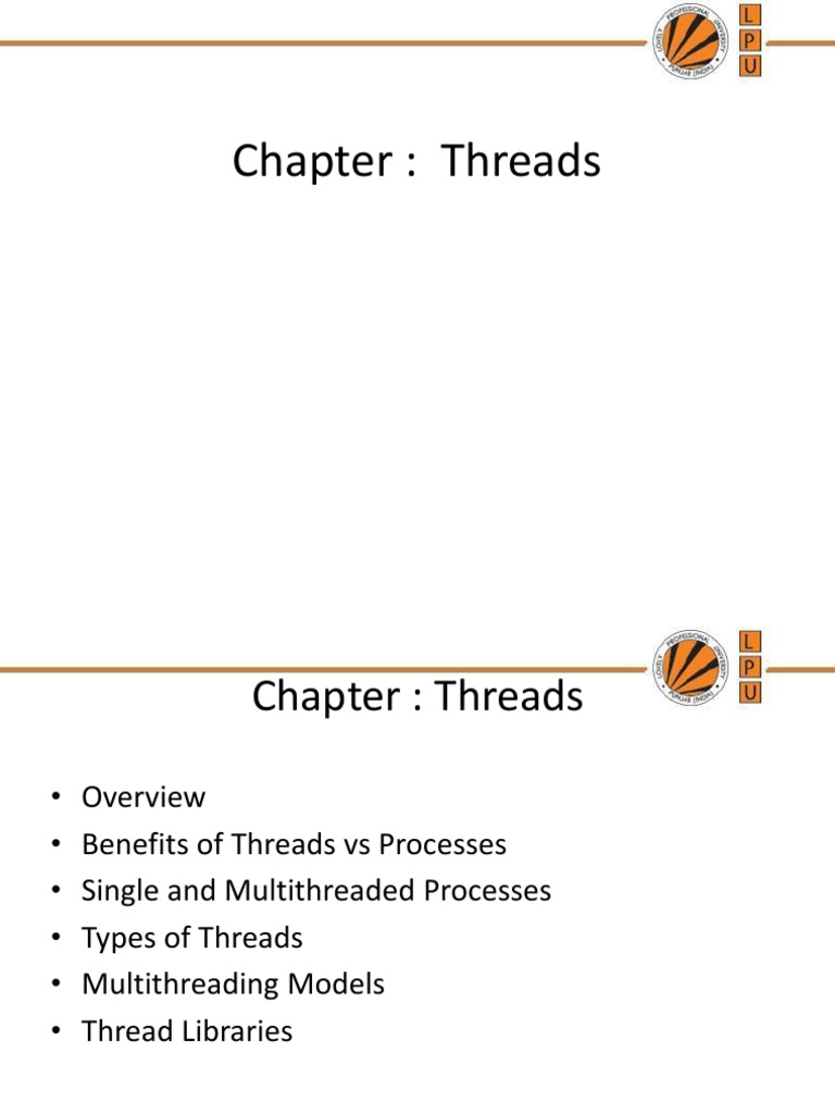 Threads | PDF | Thread (Computing) | Process (Computing)