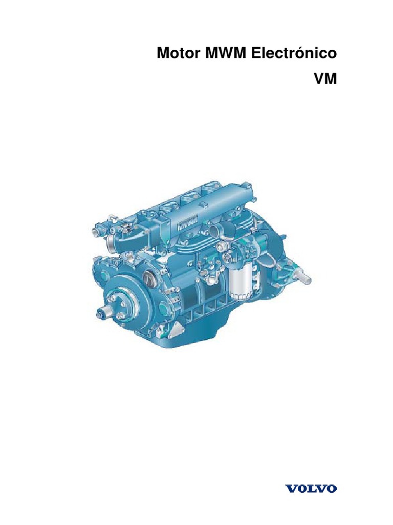 Motor MWM Electronico, VM, VOLVO.37 Pag | PDF | Pistón | Tecnología del ...