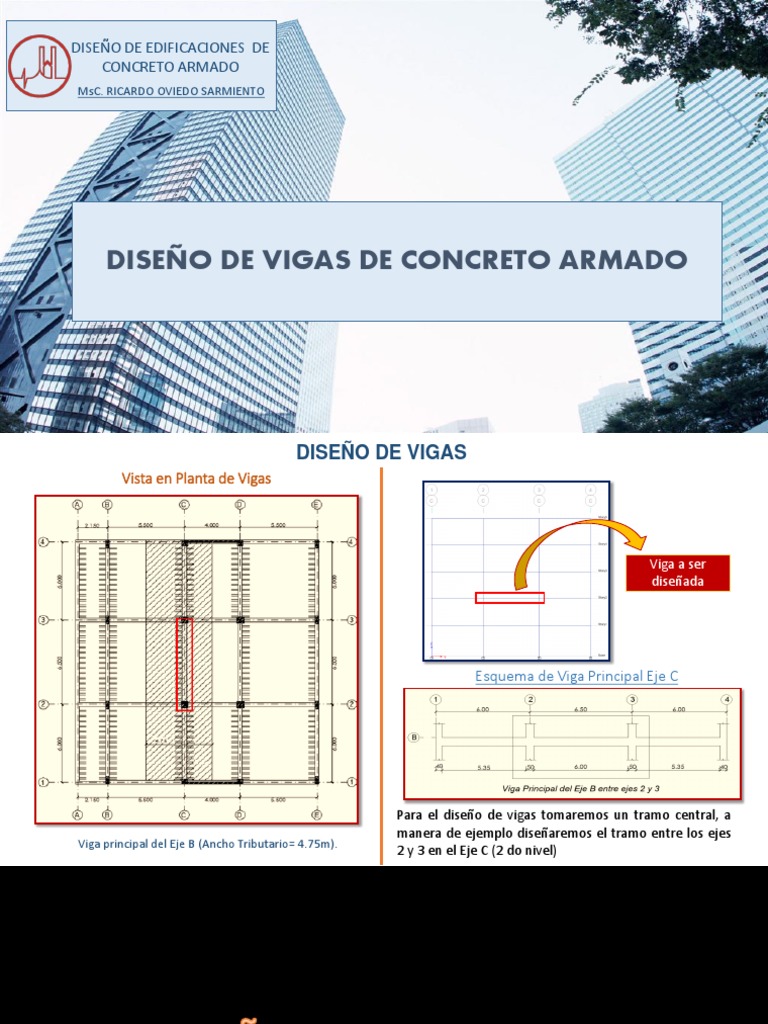 8. Diseño Vigas Concreto Armado | Ciencia de los Materiales | Carpintería