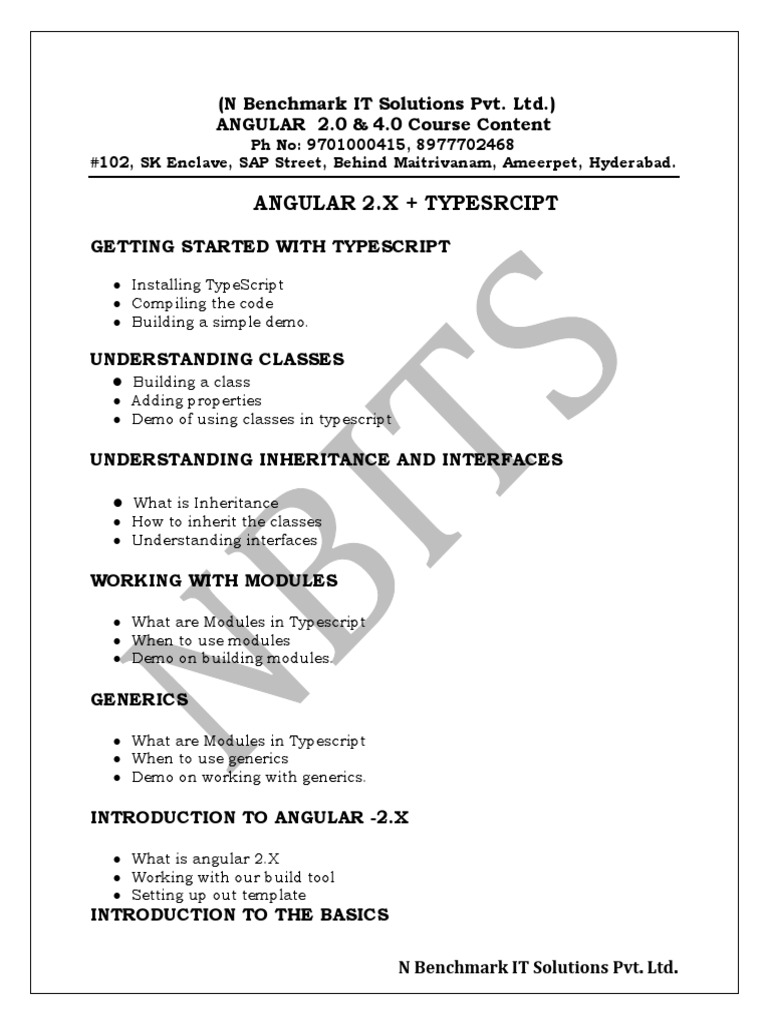 Angular 2.X + Typesrcipt | PDF | Application Programming Interface ...