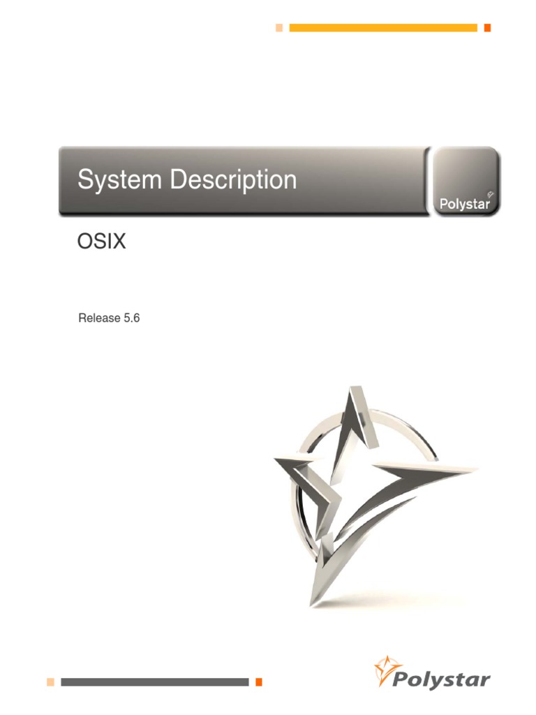 OSIX System Description 5.6 | PDF | Quality Of Service | Ip Multimedia ...