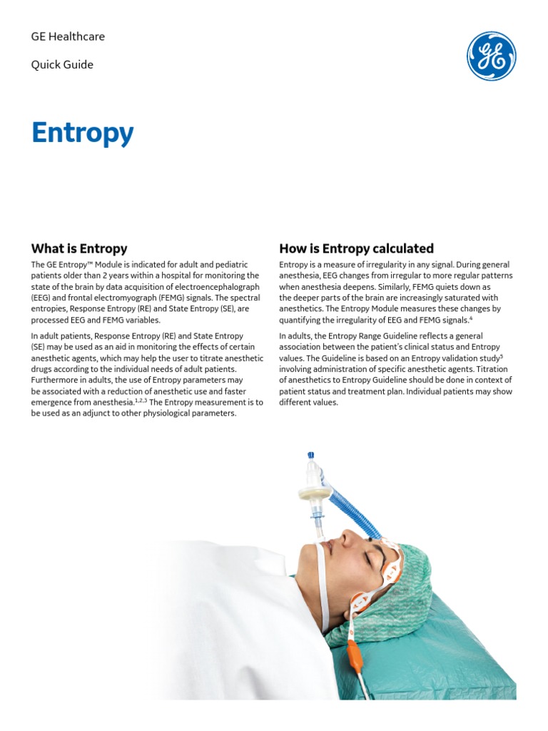 Entropy Quick Guide - JB44337XX - Nov4 PDF | PDF | Monitoring (Medicine ...