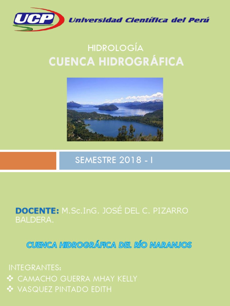 Análisis de la Cuenca Hidrográfica: Conceptos, Delimitación y ...