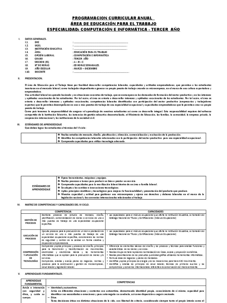 Computación e Informática 3° Año | PDF | Toma de decisiones | Science