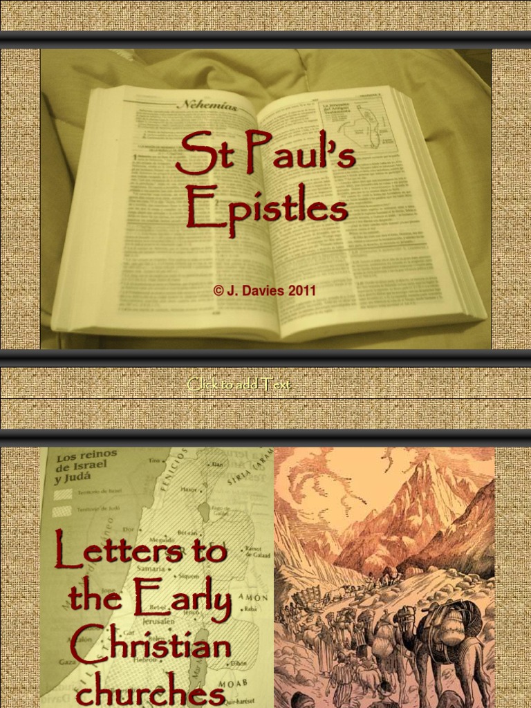 ST Pauls Letters and Journeys | PDF | Ancient Christianity | Paul The ...