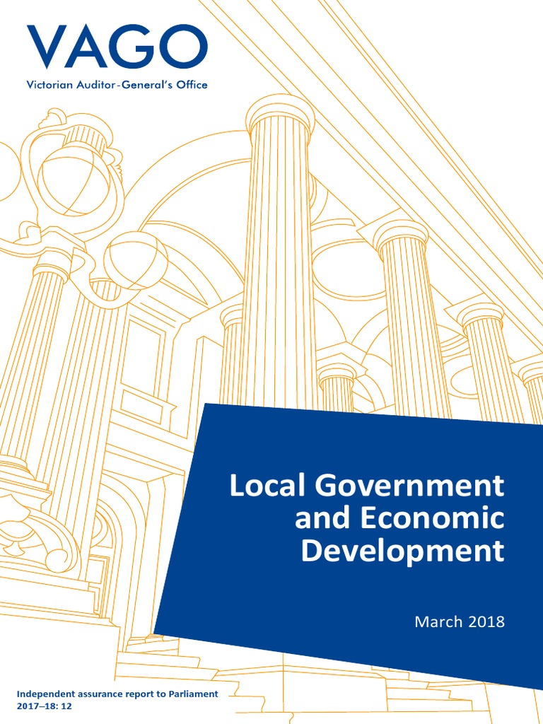 Local Government Economic Development Audit | PDF | Victoria (Australia ...