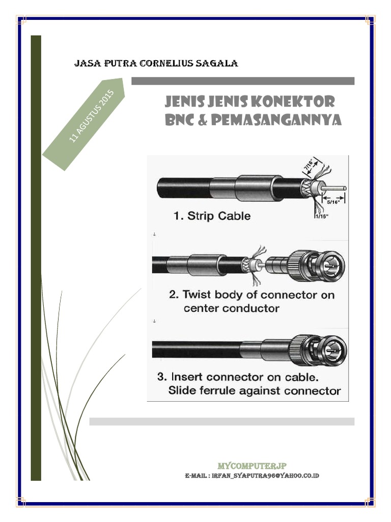 Pengertian Konektor BNC | PDF