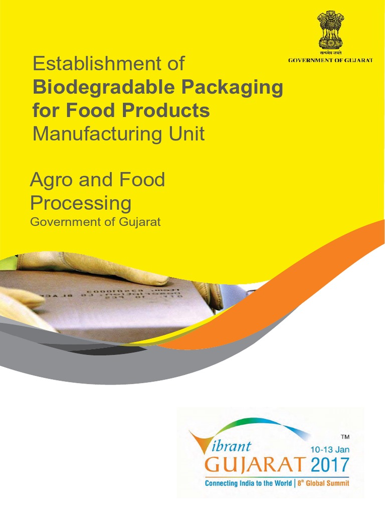 Biodegradable Food Packaging Initiative in Gujarat | PDF | Plastic ...