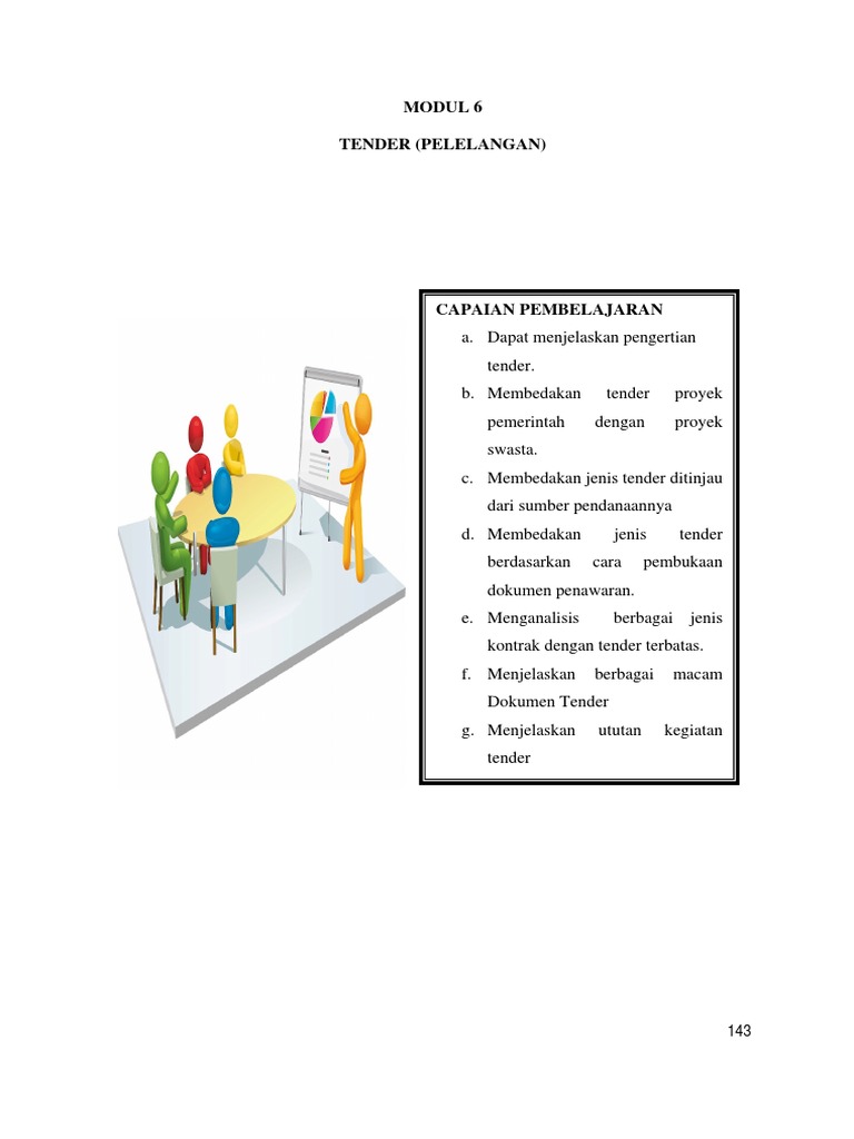tahapan proses tender proyek - Ruth Alsop