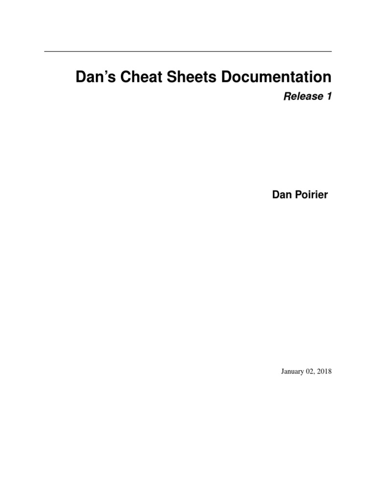 Cheat 2 | Download Free PDF | Sudo | Command Line Interface