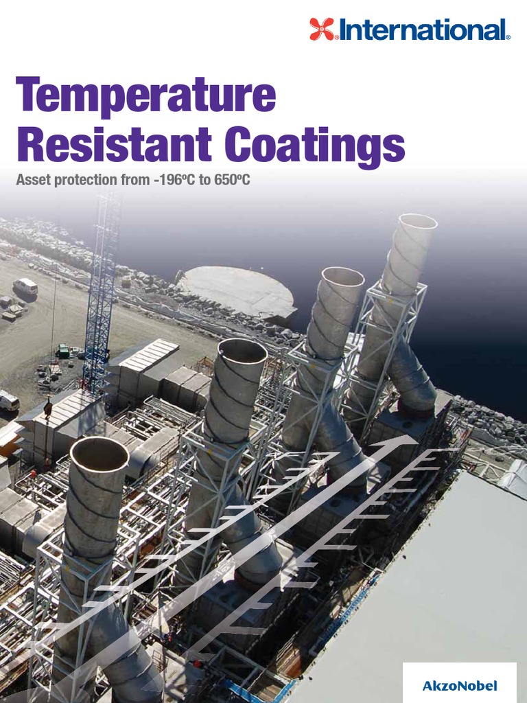 Temperature Resistant Coatings Brochure | PDF | Epoxy | Corrosion