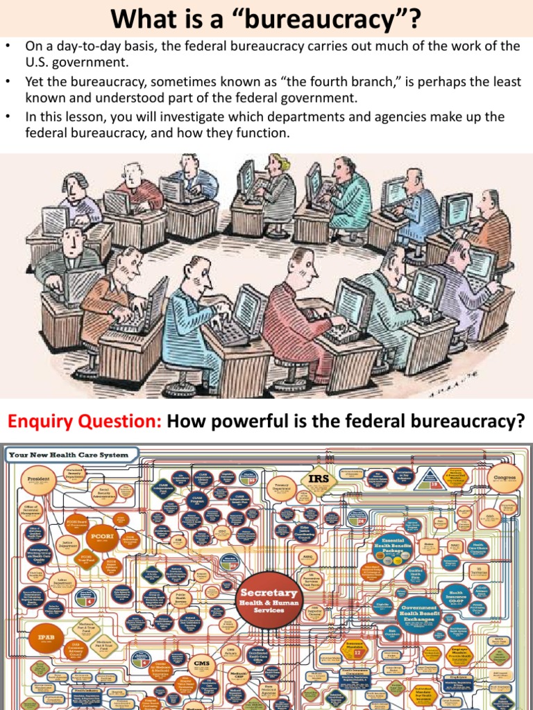Federal Bureaucracy | PDF | Bureaucracy | United States Congress